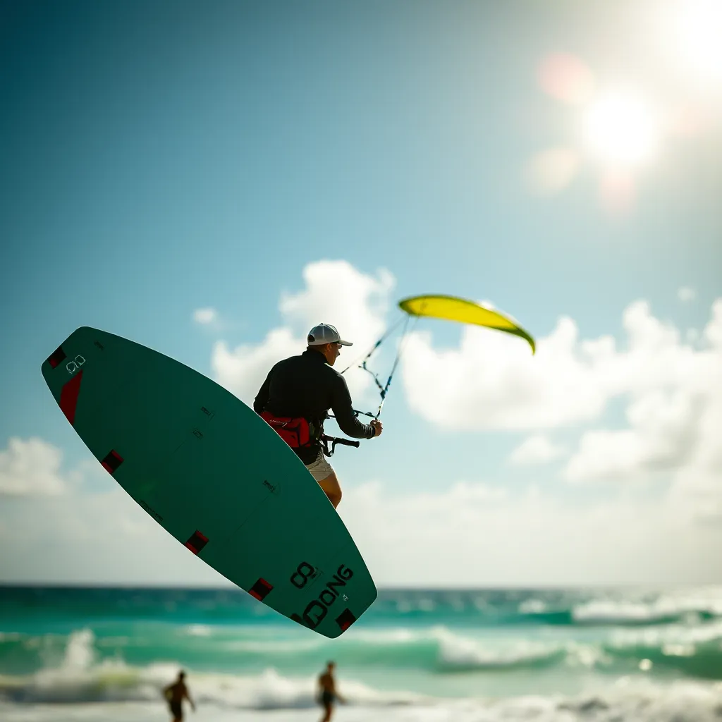 Mastering Four-Line Trainer Kites in Kiteboarding
